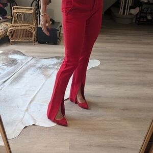 A.L.C. | Pants & Jumpsuits | Alc Conway Split Flare Pant Nwt | Poshmark